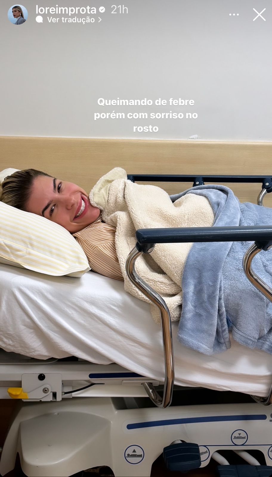 Lore Improta chega a Salvador após passar a noite em hospital de São ...