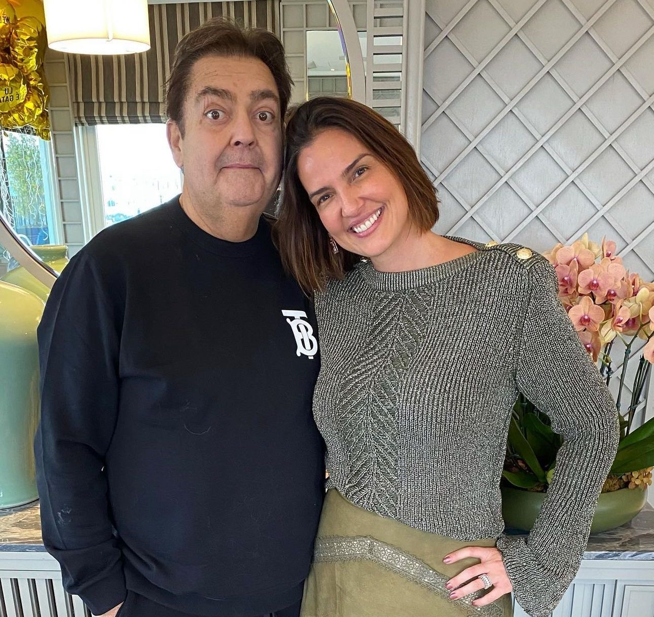 Esposa de Faustão, Luciana Cardoso, fala sobre estado de saúde do ...