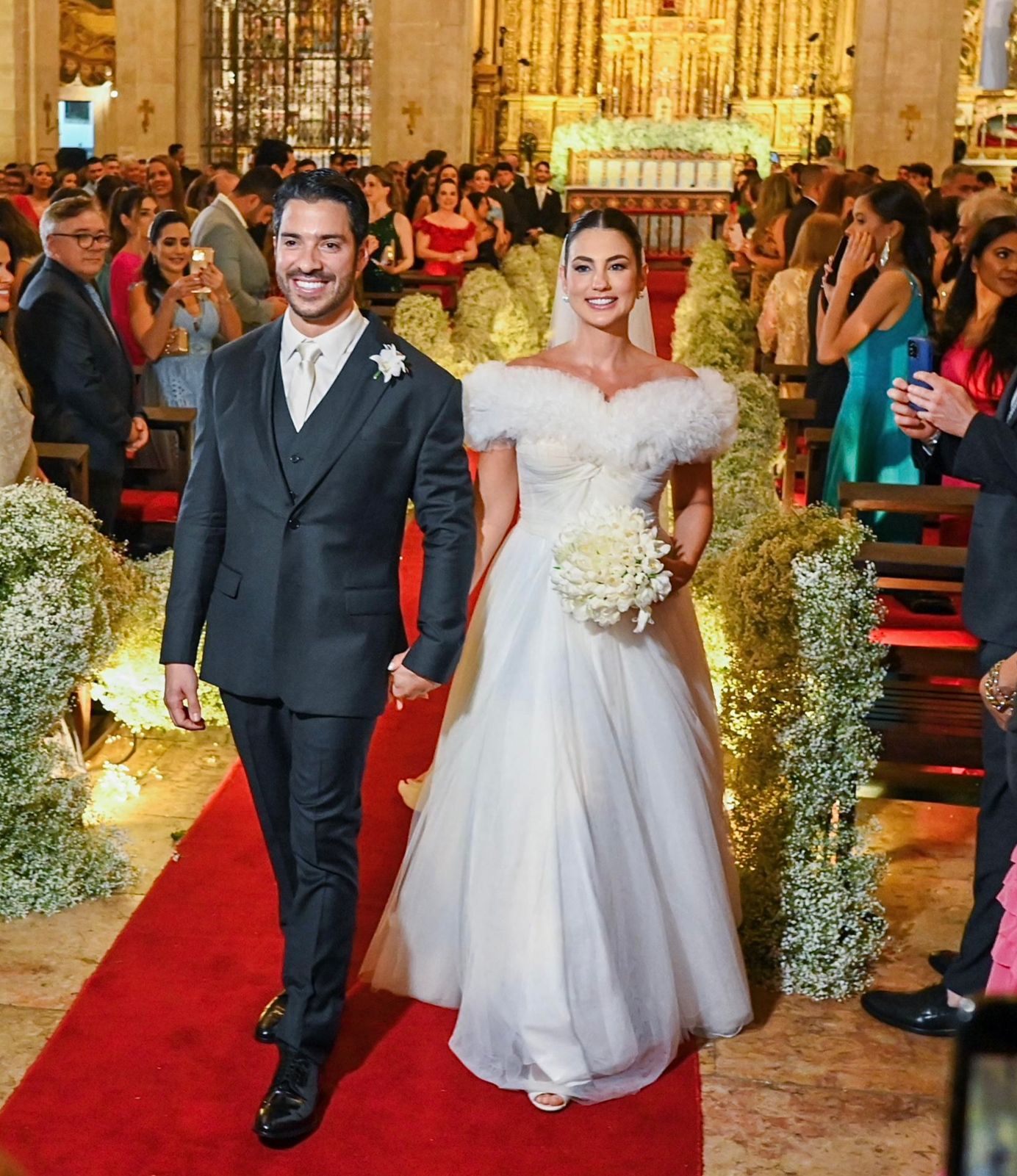 Daniel Fagundes e Rebeca Tannus se casam em Salvador com festa animada por Timbalada. Veja fotos ...