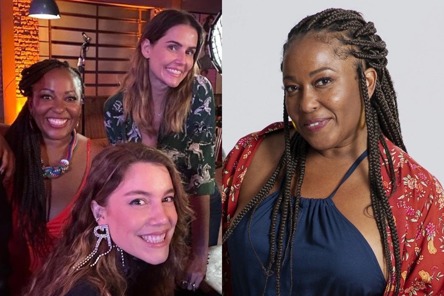 Tia Má celebra parceria com Deborah Secco em 'Rensga Hits'