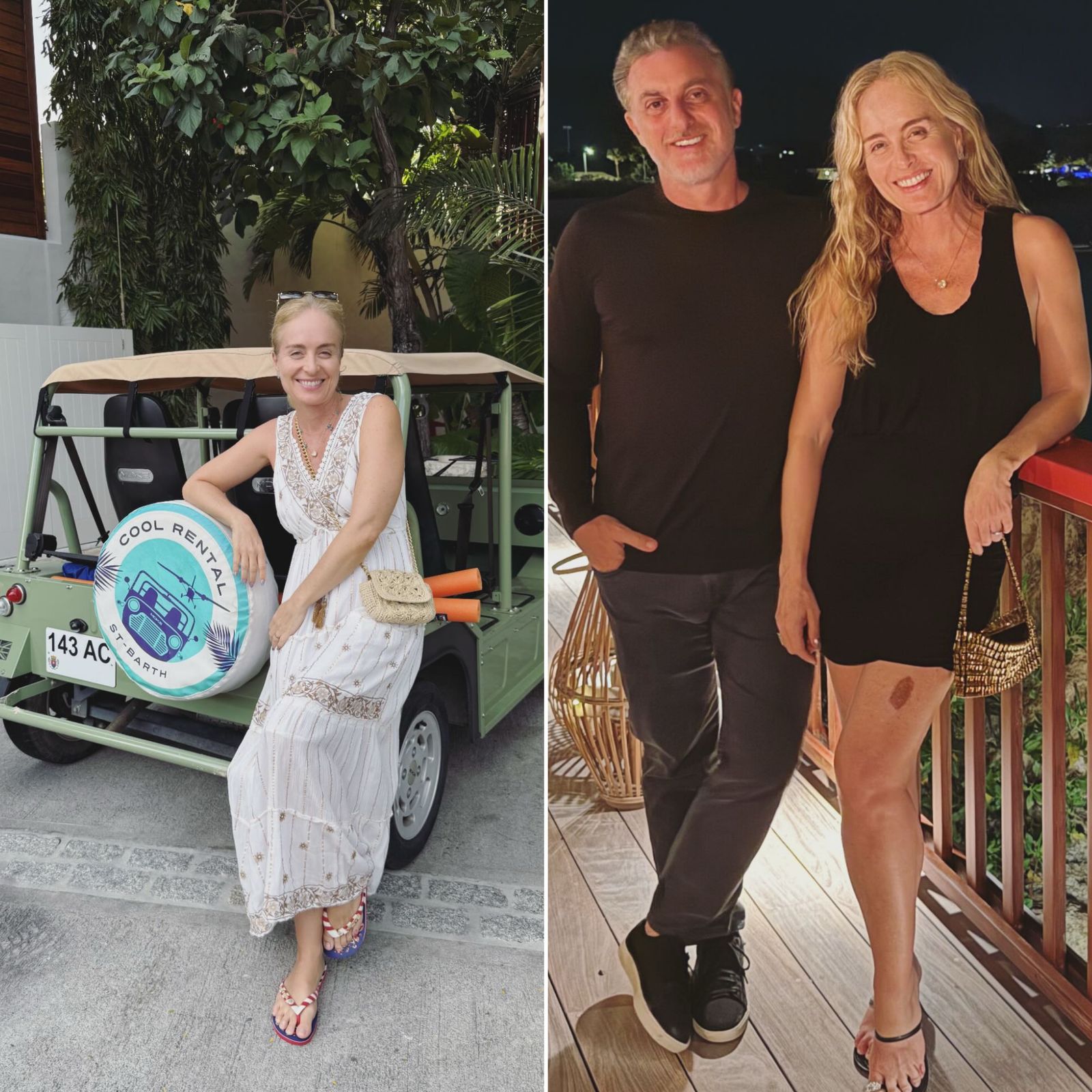 Angélica e Luciano Huck curtem dias de descanso em Saint Barth ao lado ...
