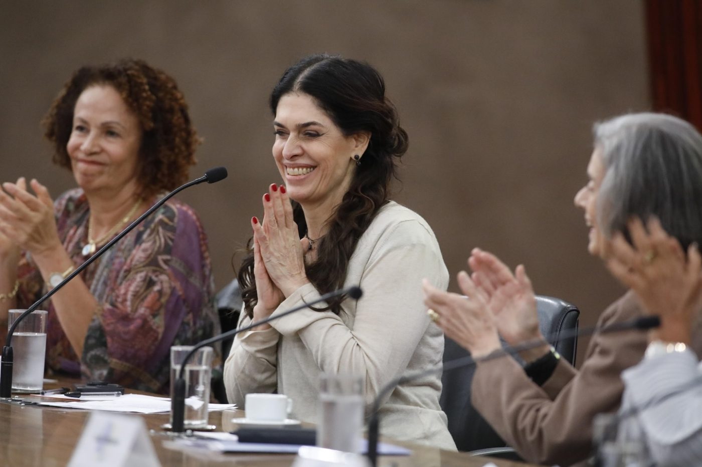 Paula Lavigne e Marisa Monte são destaques em evento do TSE, em Brasília