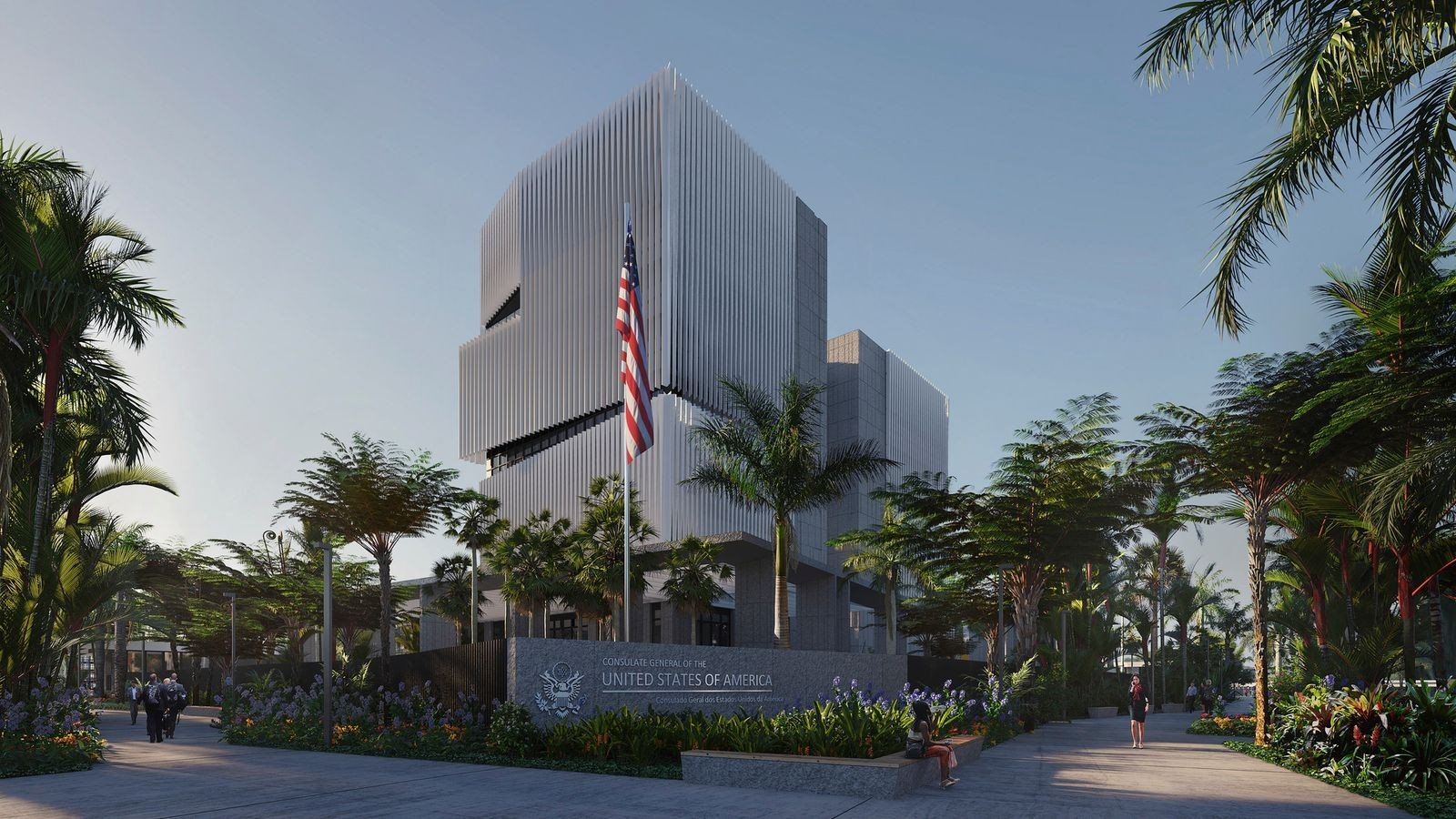 Novo Consulado dos EUA no Rio será inaugurado em 2026; veja imagens do ...