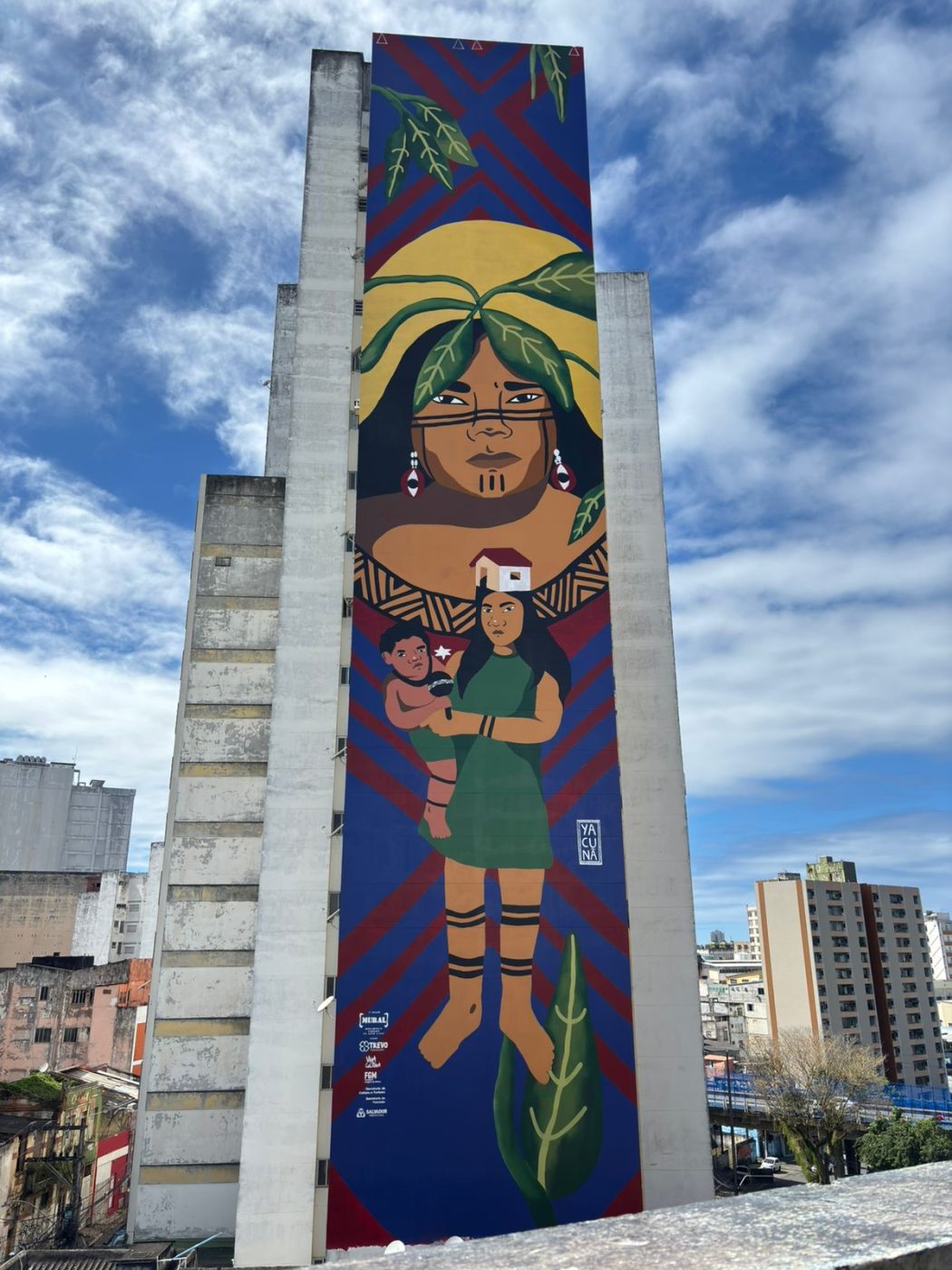 Maior empena artística de Salvador é entregue com mural assinado por ...