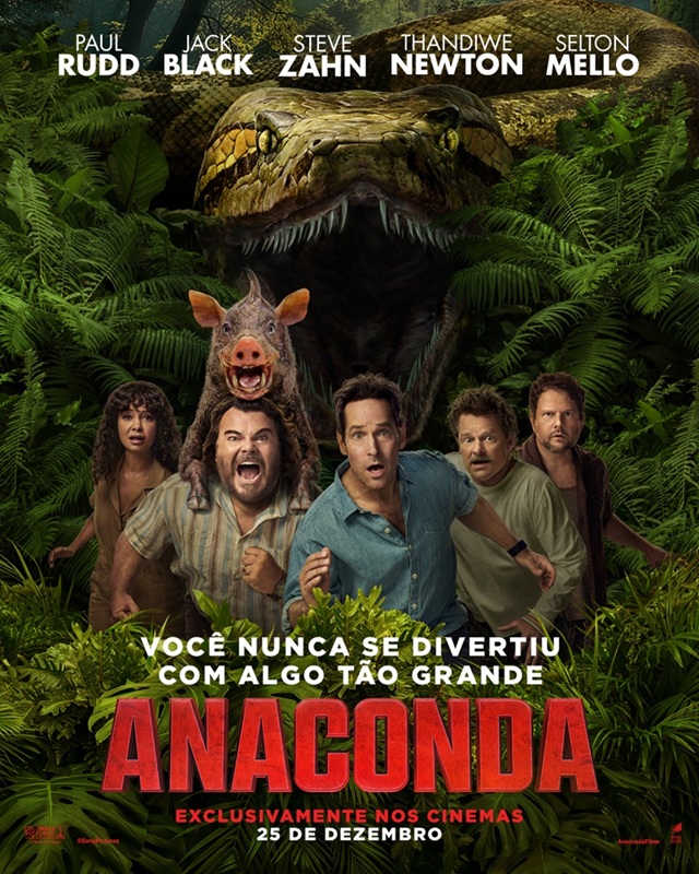 Selton Mello é destaque em pôster global de "Anaconda"; veja | Alô Alô ...