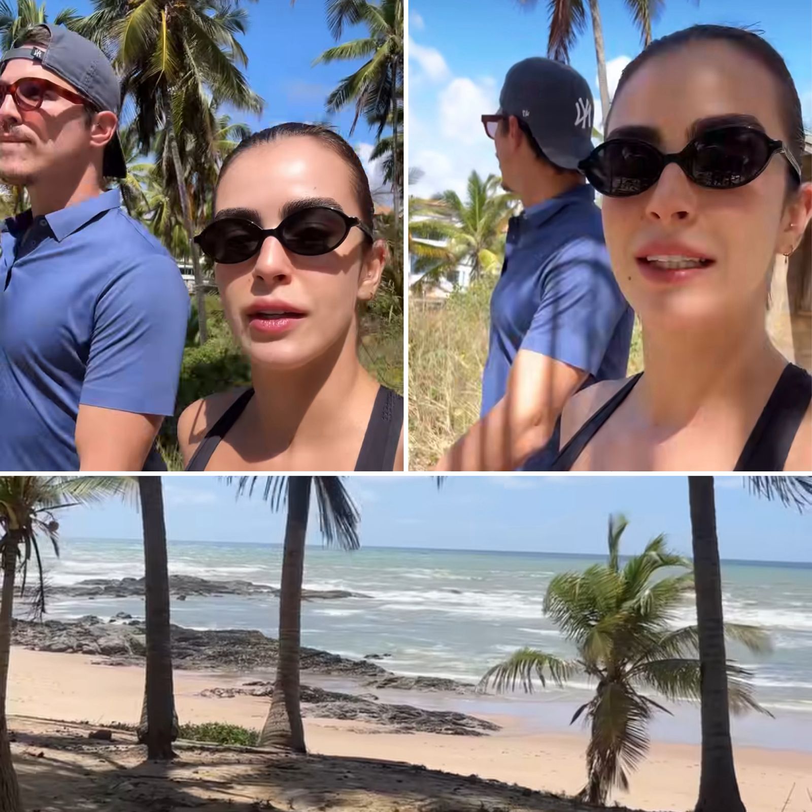 Mari Saad e Rômulo Arantes Neto desembarcam na Bahia para acompanhar ...