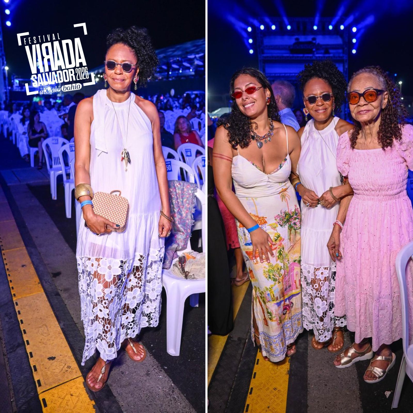 “Realização de um sonho”, diz Edvana Carvalho ao chegar no show de ...