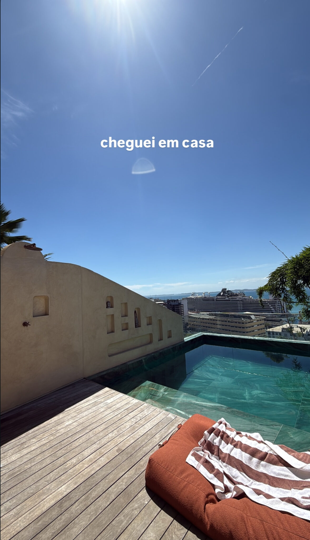 Fernanda Paes Leme desembarca em Salvador e celebra: ‘Cheguei em casa ...